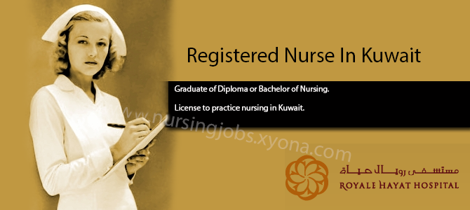 Registered Nurse In Royale Hayat Hospital Kuwait - Nursing Jobs